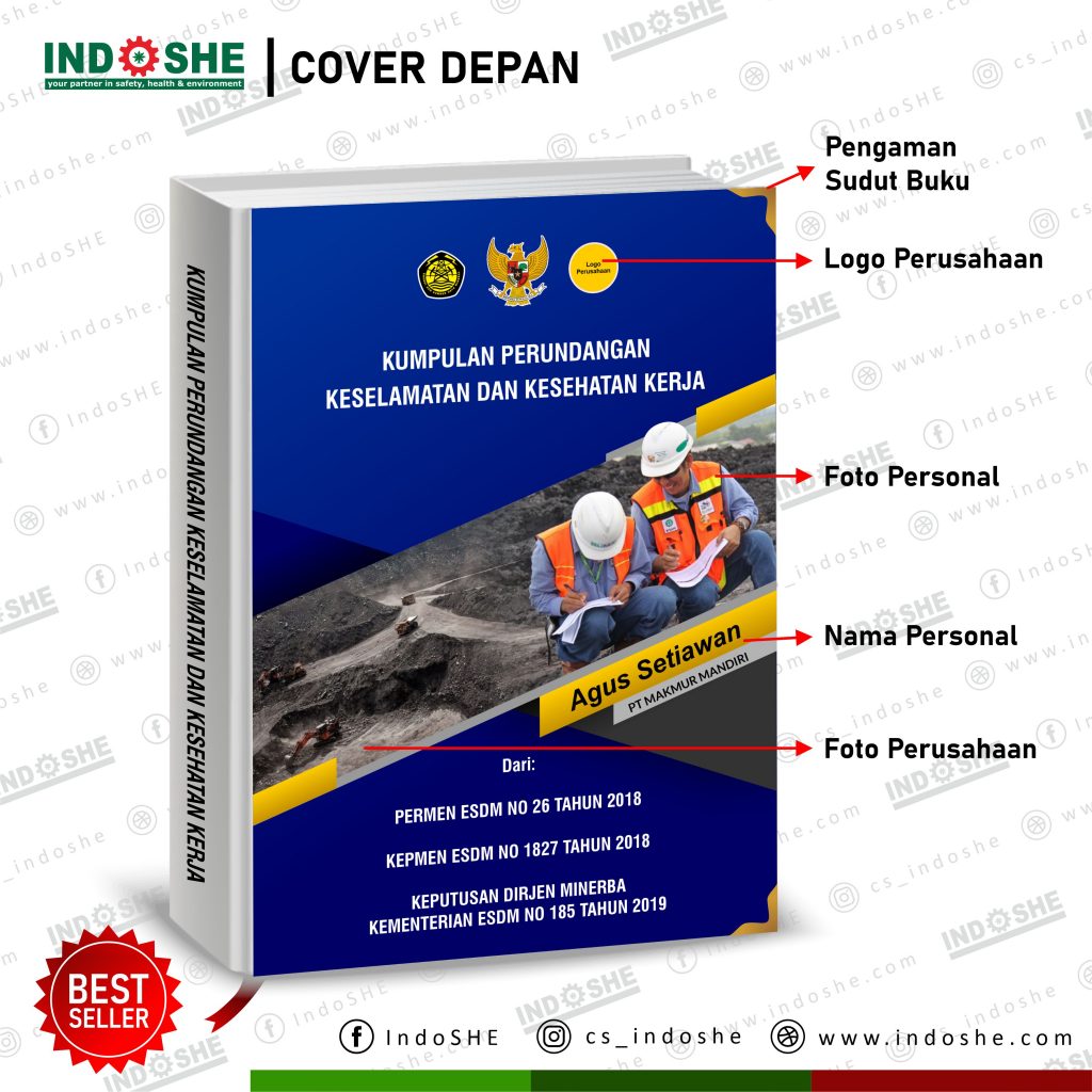 Customized Buku Kumpulan Perundangan - Indoshe Cares