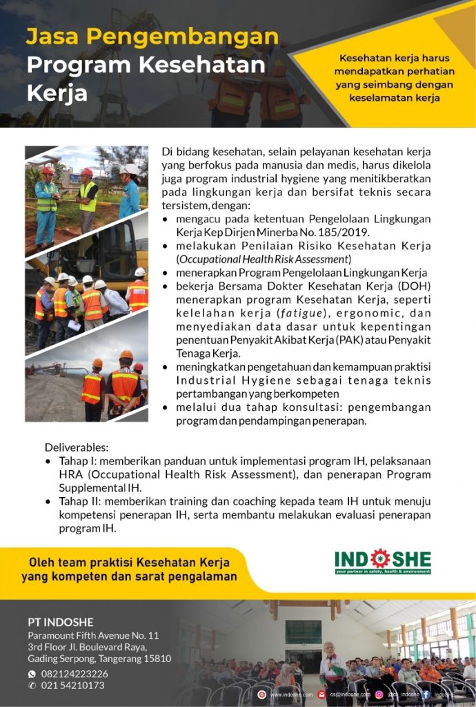 Flyer Produk - Indoshe Cares