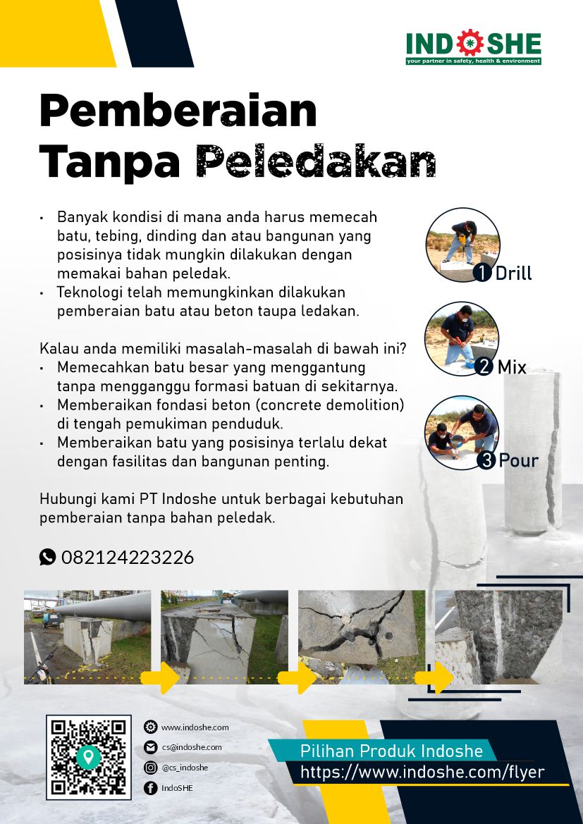 Flyer Produk - Indoshe Cares