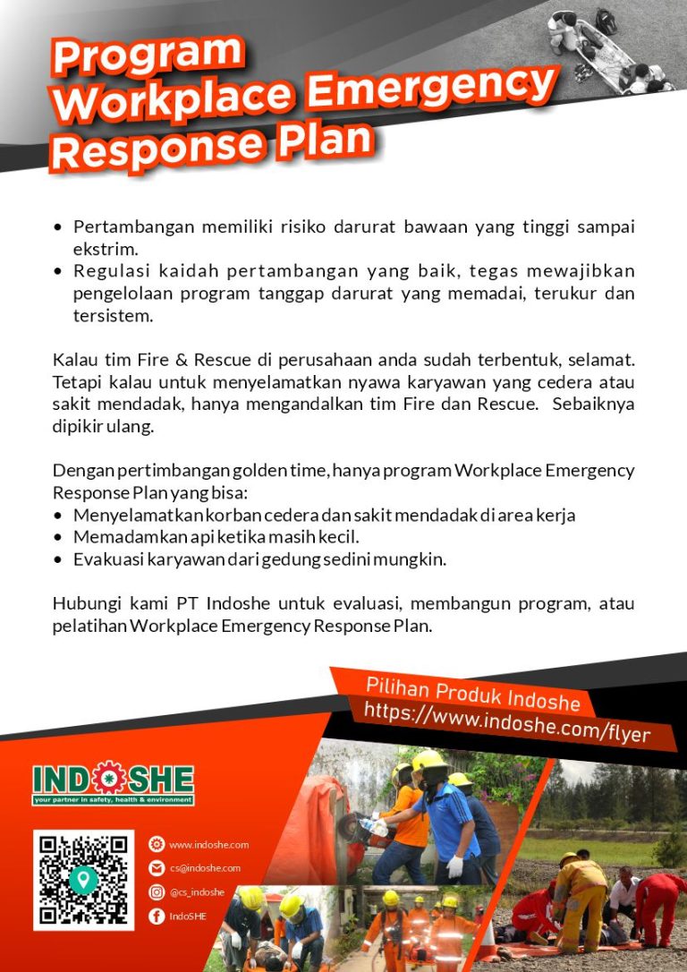 Program Workplace Emergency Response Plan - Indoshe Cares